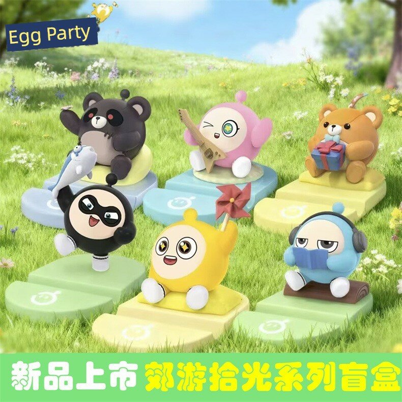 Оригинальный набор-сюрприз Egg Party Shake Box: популярная интернет-игрушка для девочек, украшение для автомобиля