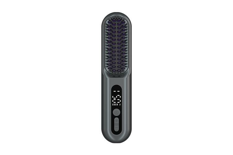 Расческа-выпрямитель унисекс LOWRA ROUGE SL-620 Iron Sand Gray