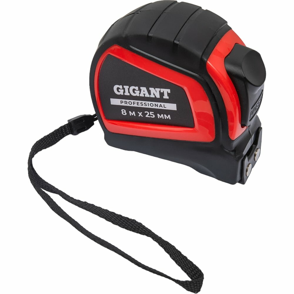 Рулетка Gigant Professional с автостопом 8м 25мм GPGW-04