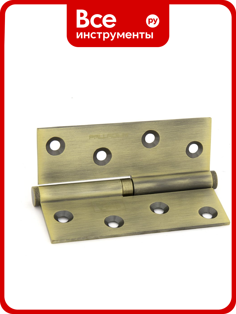 Дверная петля Palladium N 613-4" AB левая 114388