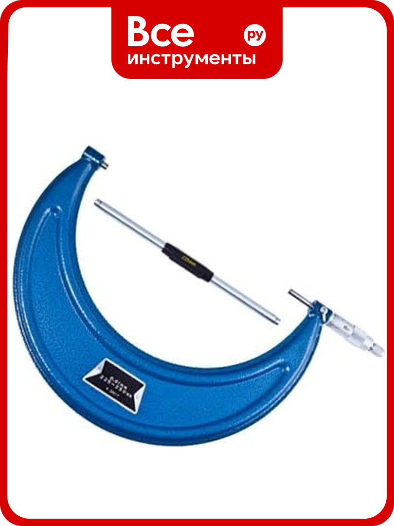 Микрометр МК 400-1 ГОСТ 6507-90 GRIFF 031181 D117033 – профессиональный измерительный инструмент без батареек