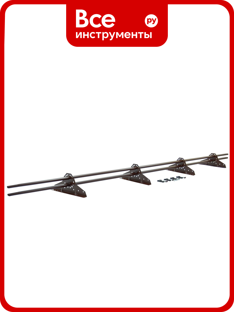 Трубчатый снегозадержатель Grand Line NEW RAL 8017 3 224876