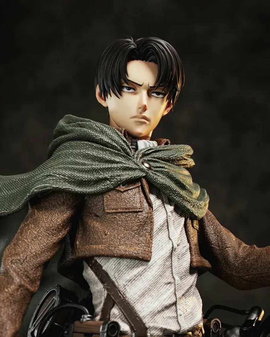 Сборная модель Levi Ackerman (Attack on Titan), 300мм (без базы), 1/6 для покраски