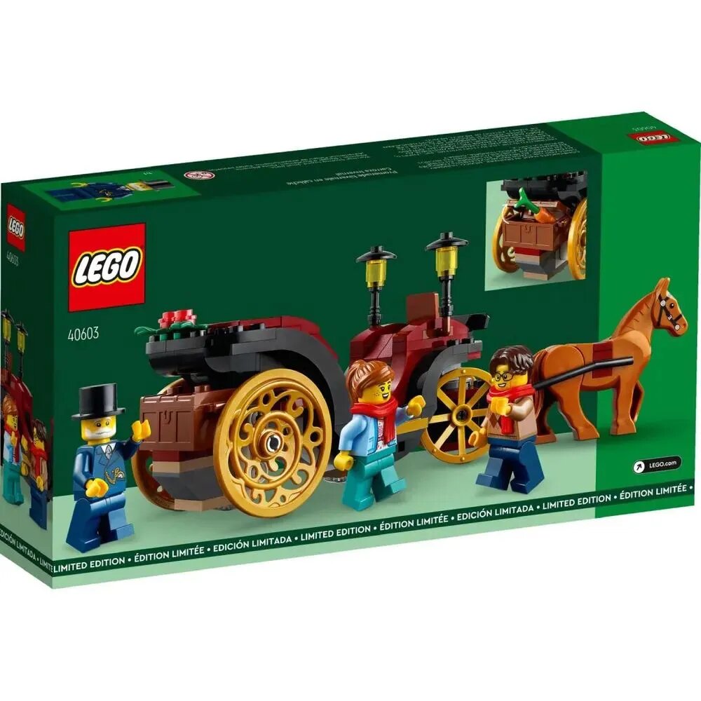 Конструктор Lego 40603 Зимняя поездка в карете,6+,153