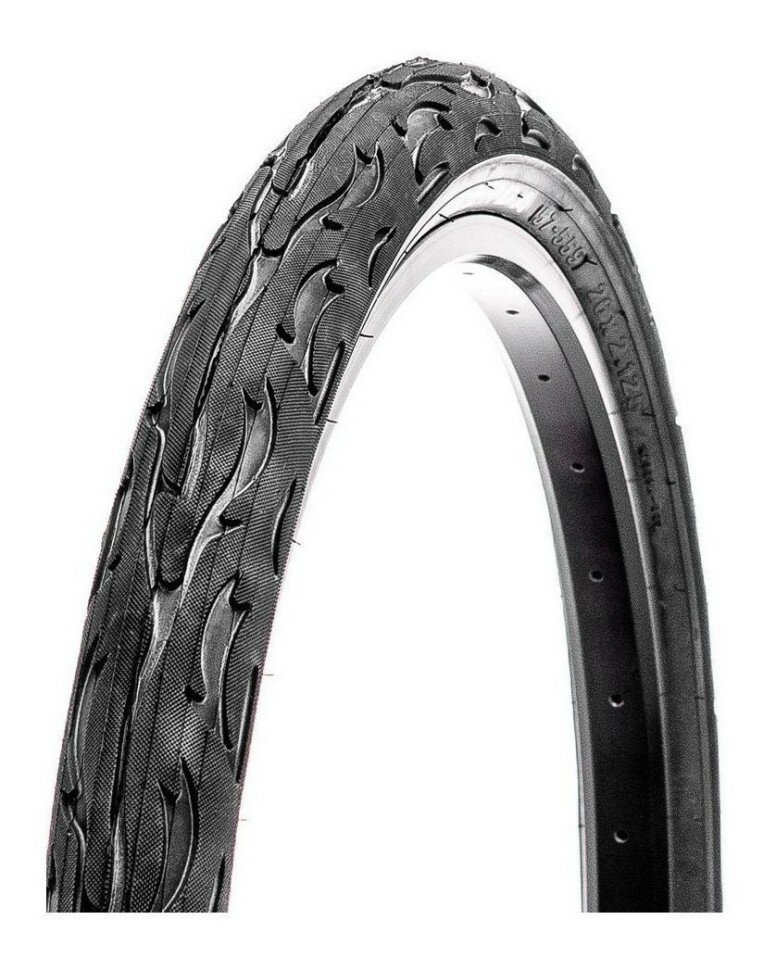 Велопокрышка Kenda FLAME K1008A, 26x2.125", 40-65 psi городской слик