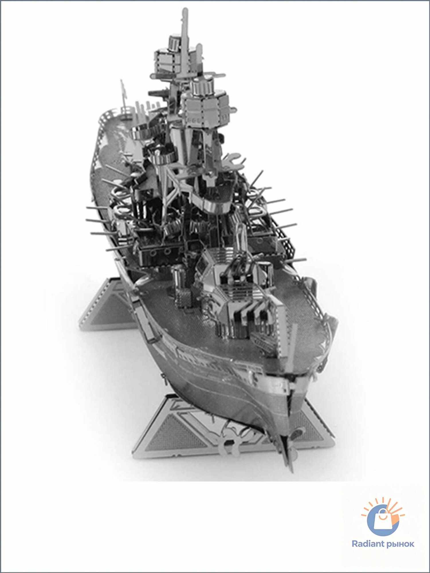 3D стереоскопическая головоломка из нержавеющей стали DIY творческая модель