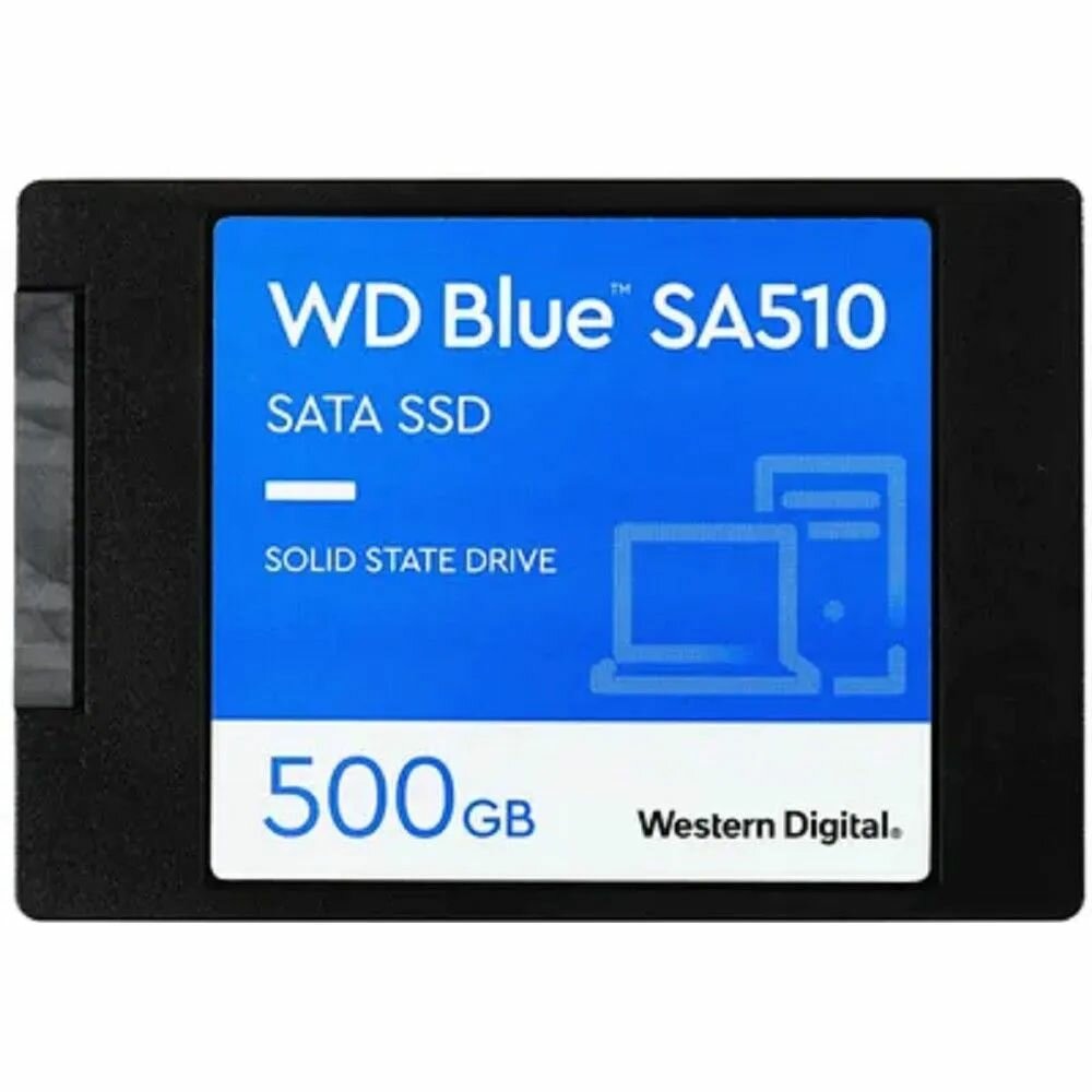 Western Digital 500 ГБ Внутренний SSD-диск (WDS500G3B0A)