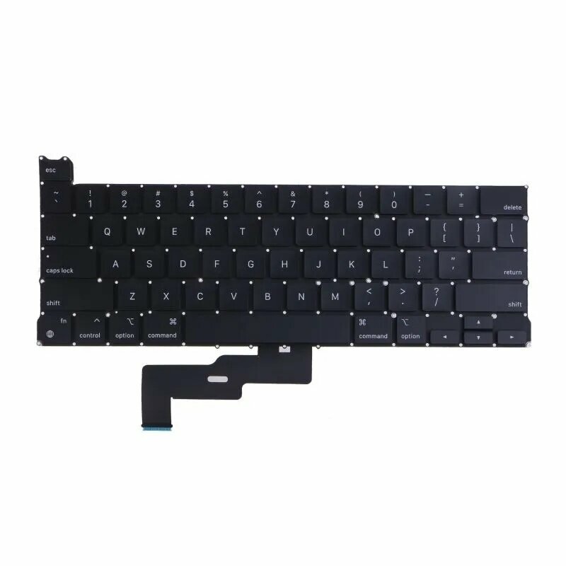 (1 комплект) Клавиатура для A2338 (MacBook Pro), US-раскладка (маленький Enter)
