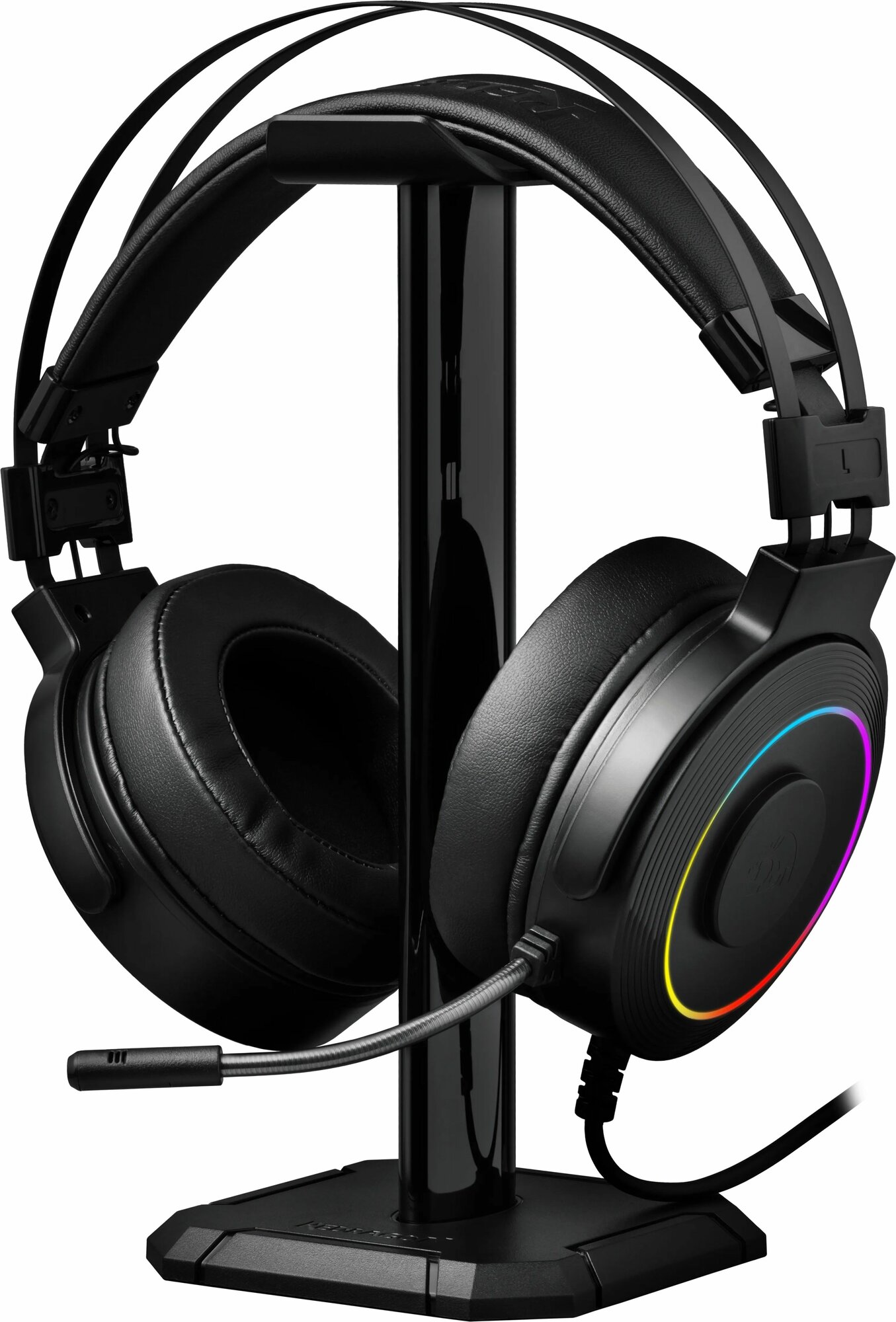 Наушники Redragon Lamia 2, черный/красный + подставка