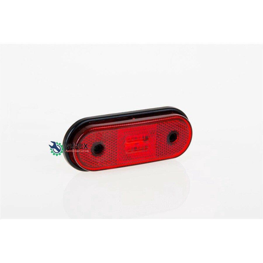 FRISTOM FT020CLED фонарь габаритный! красного цвета, LED 120x46 с проводом 0.5м\ Universal