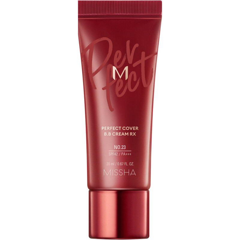 Тональный BB крем Missha "Естественное покрытие" Missha Perfect Cover BB Cream RХ SPF42/PA , тон: 23, 20 мл