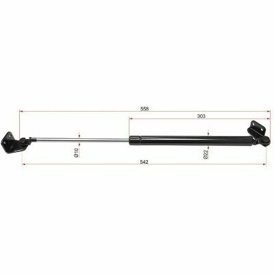 Амортизатор крышки багажника SAT ST-81760-H1000 Hyundai Terracan 01-07 правый