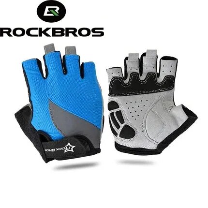 ROCKBROS Летние велосипедные перчатки XL, S030BL
