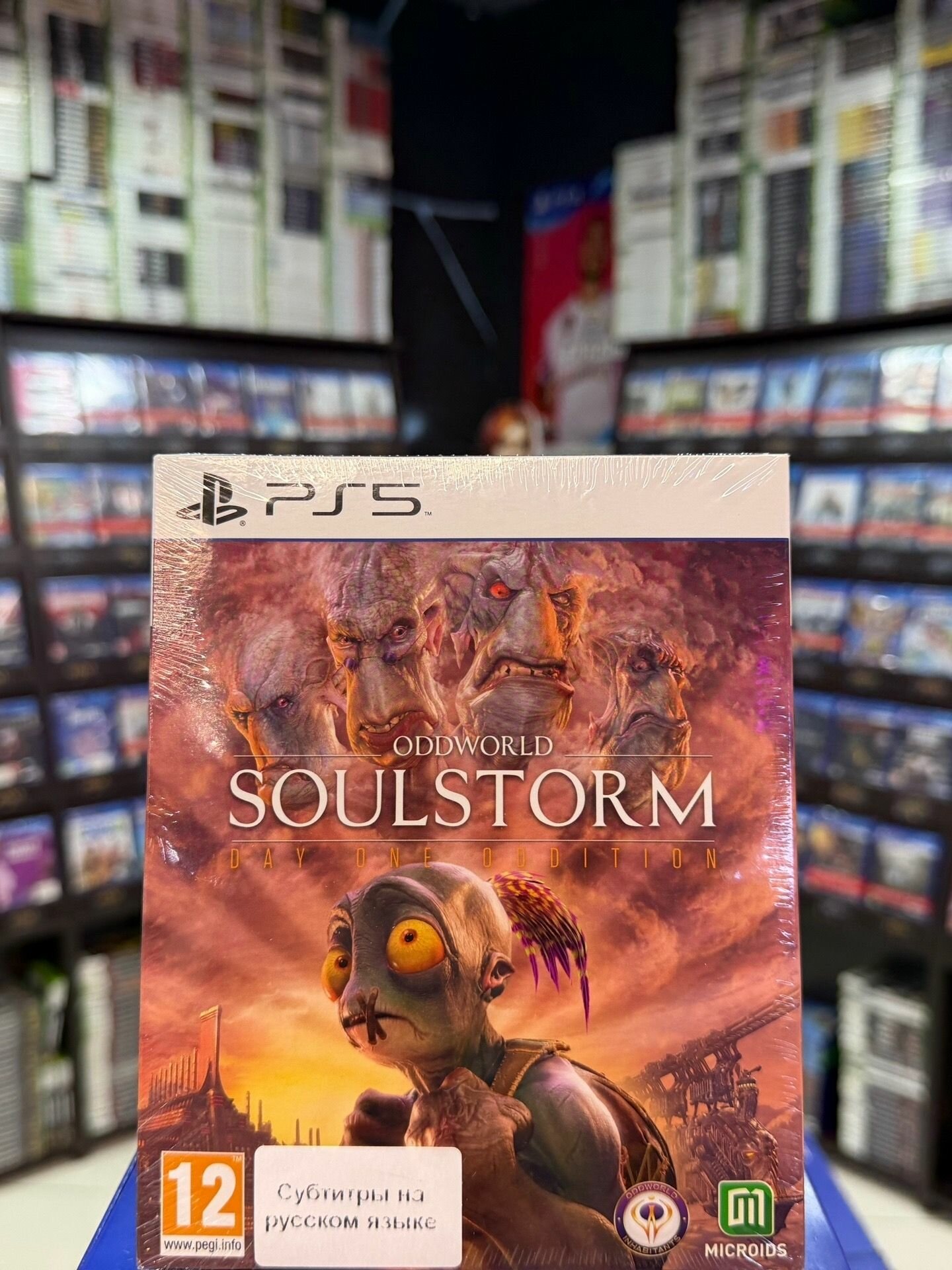 Игра Oddworld Soulstorm Day One Oddition Steelbook PS5 (Русская версия)