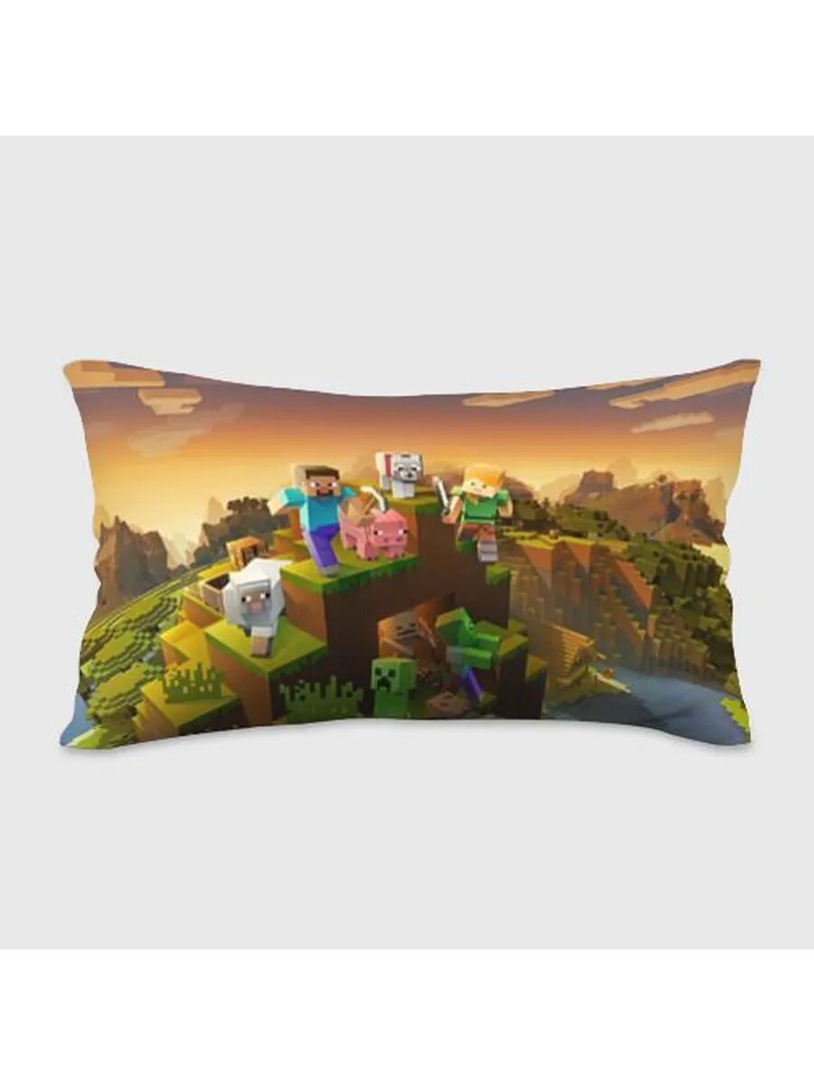 Леонид Minecraft Подушка — фото 1
