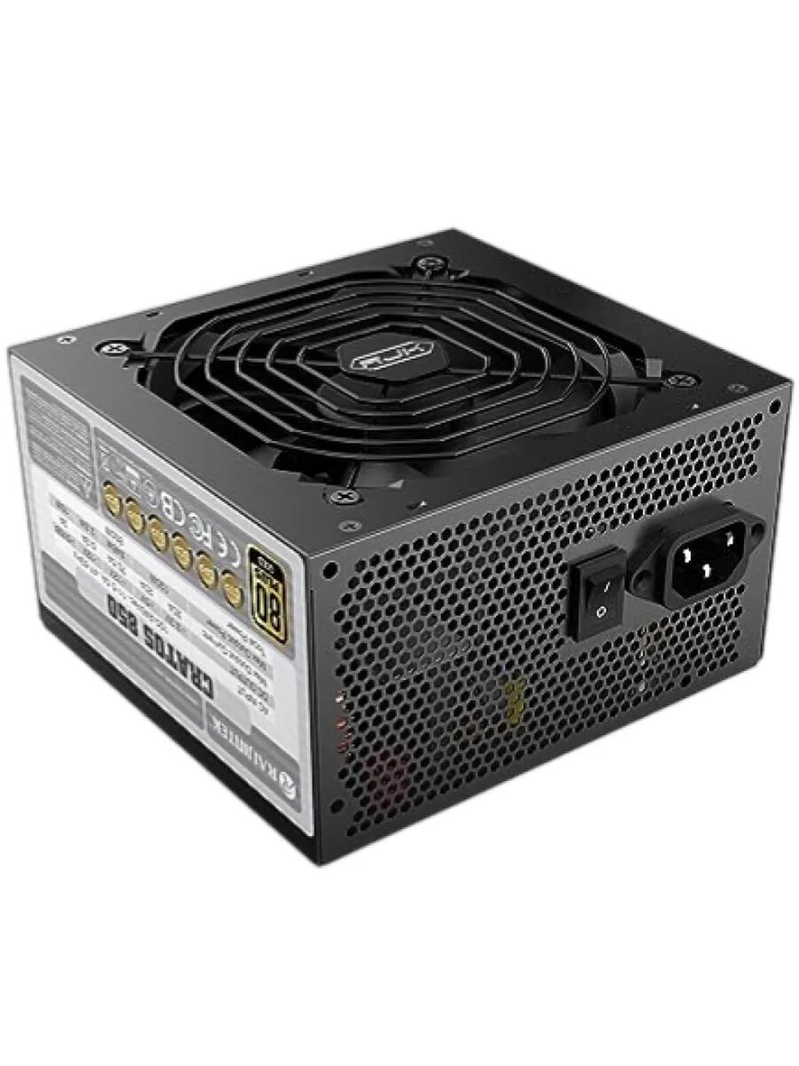 Блок питания Raijintek CRATOS 1000 (0R30B00005) черный, 1000Вт, 80+ Gold, ATX12V 3.1, 120 мм
