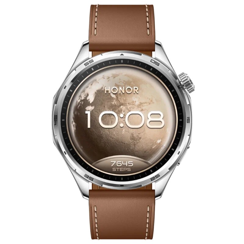 Умные часы Honor Watch 6 Plus, мониторинг здоровья, автономность до 35 дней，коричневый
