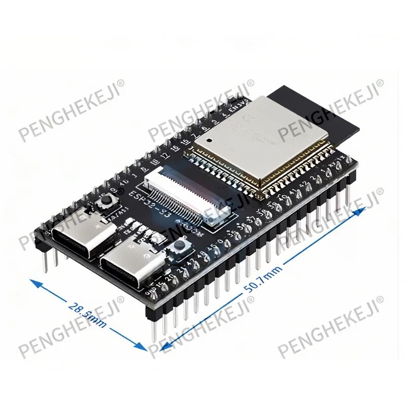 Модуль ESP32-S3 N16R8 для камер с Wi-Fi и Bluetooth PENGHEKEJI ESP32-S3 welding