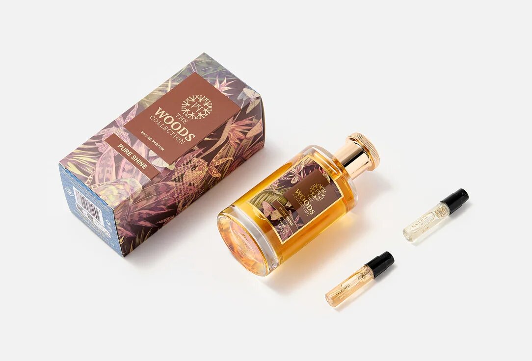 THE WOODS COLLECTION PURE SHINE Подарочный набор парфюмерной воды 3 шт