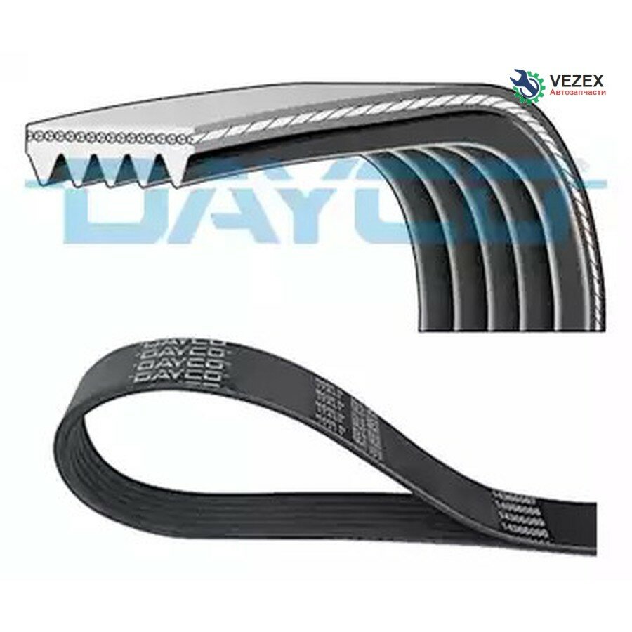 DAYCO 5PK1263 Ремень поликлиновой