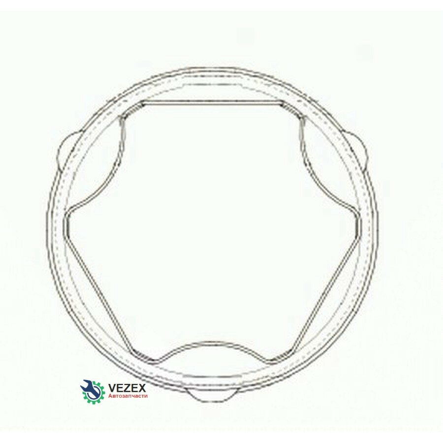 GKN-SPIDAN 306181 Комплект пыльника шруса внутренний