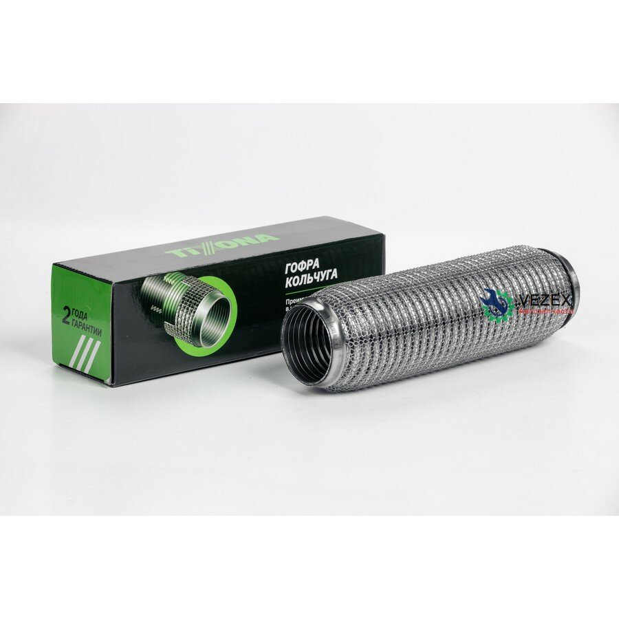 TIXONA P60280WM Гофра 60/280 (AISI 304 wire mesh, interlock) P60280WM