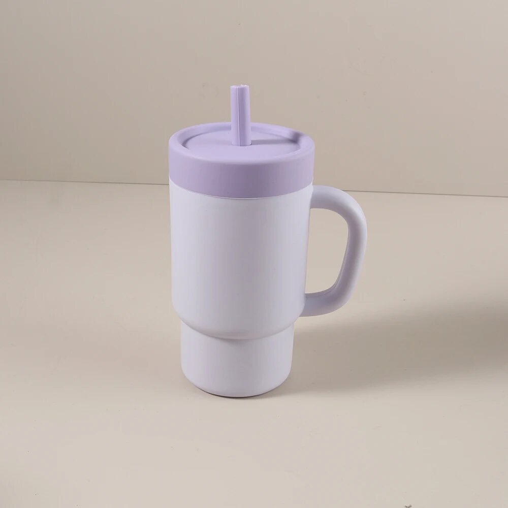 Детская силиконовая чашка 300 мл purple