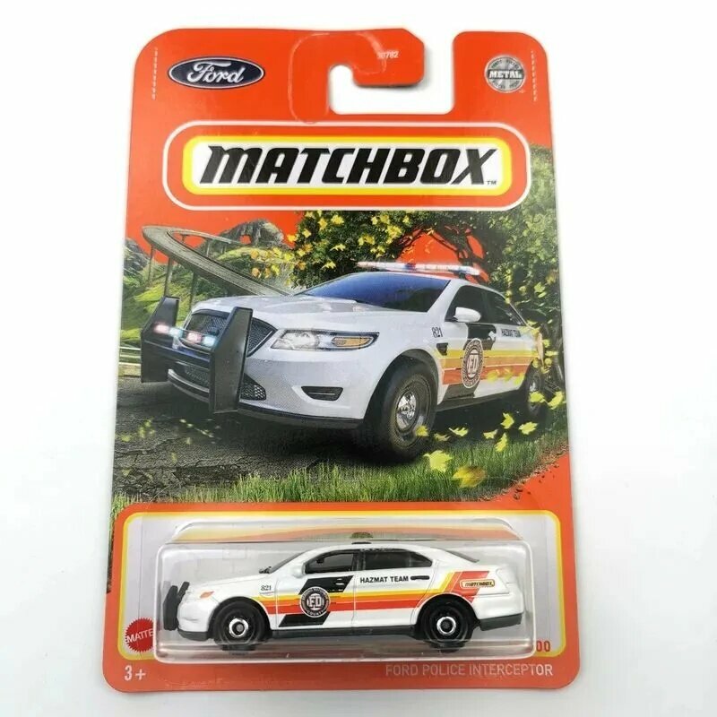 Машинка металлическая модель машины Matchbox 1/64 30782 FORD POLICE INTERCEPTOR (2022)