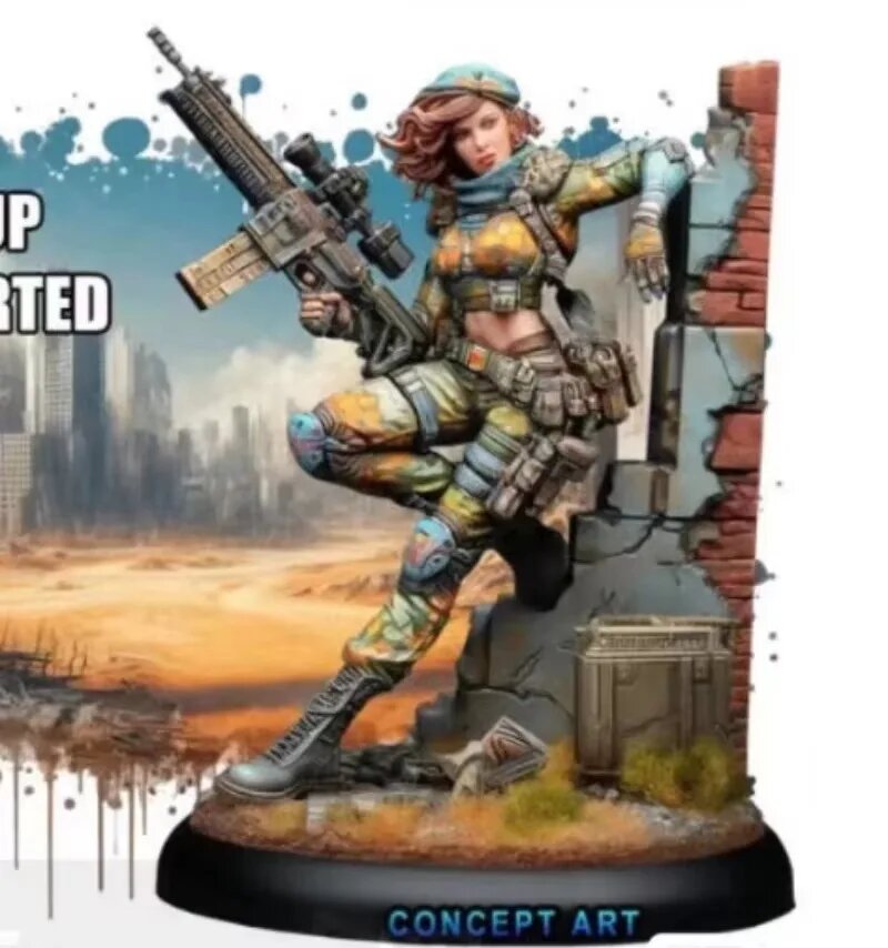 MODX 1/24 масштабная фигурка Wasteland Queen 14+