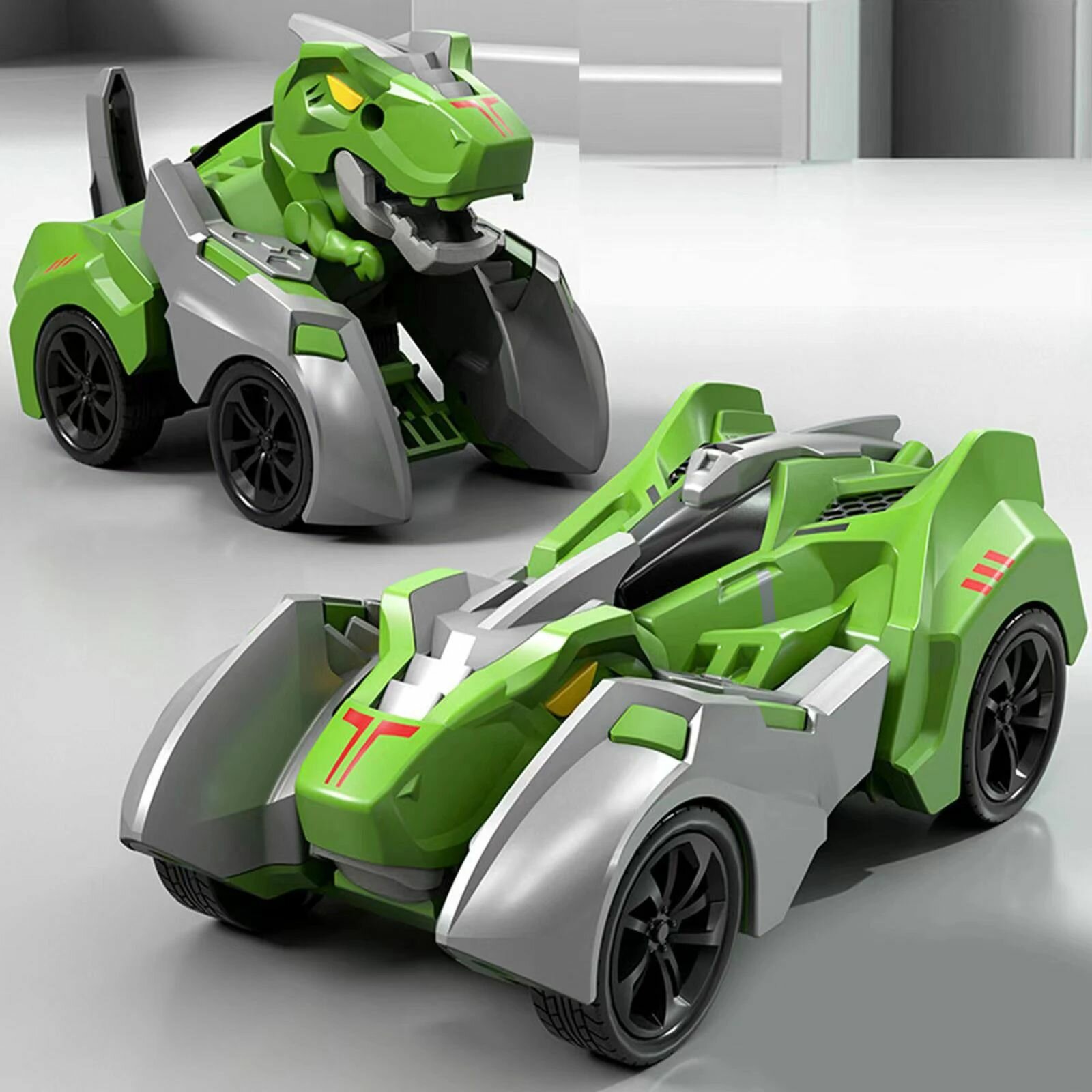 Игрушечный автомобиль с деформацией динозавра 2 в 1, подарок для детей