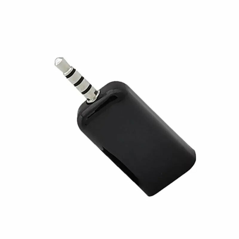 (1 шт.) автомобильный USB-накопитель 3,5 мм AUX to USB, подключенный к аудиоголовке CD-плеера-черный