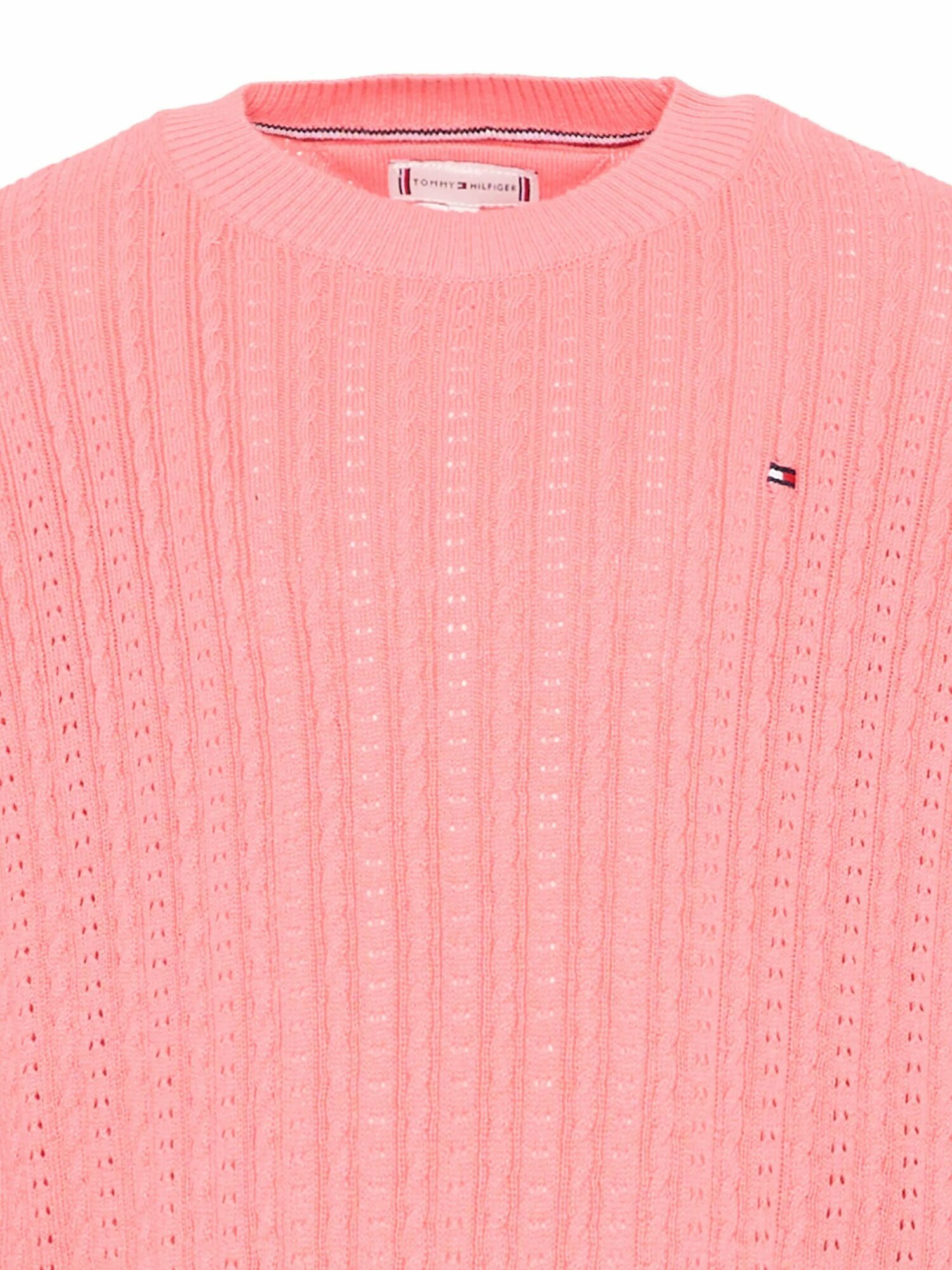 Свитер TOMMY HILFIGER, размер 152, coral pink — фото 1