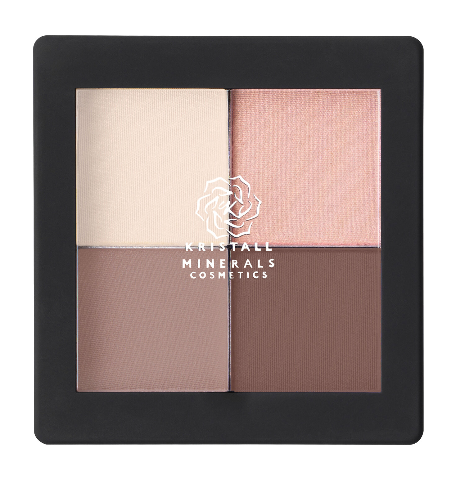 KRISTALL MINERALS COSMETICS Палетка минеральных теней для век, 8 г, С809 Nude Eyes
