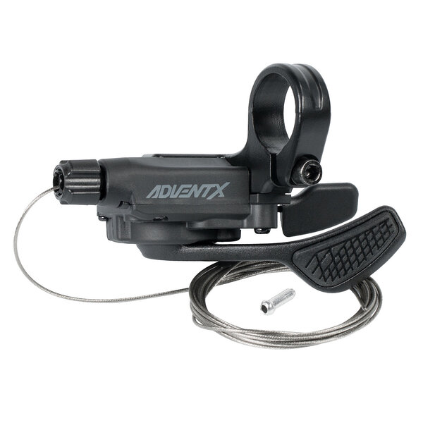 Шифтер Microshift Trail Pro ADVETX SL-M9605-R, правый, 10 ск, трос 2100 мм, черный