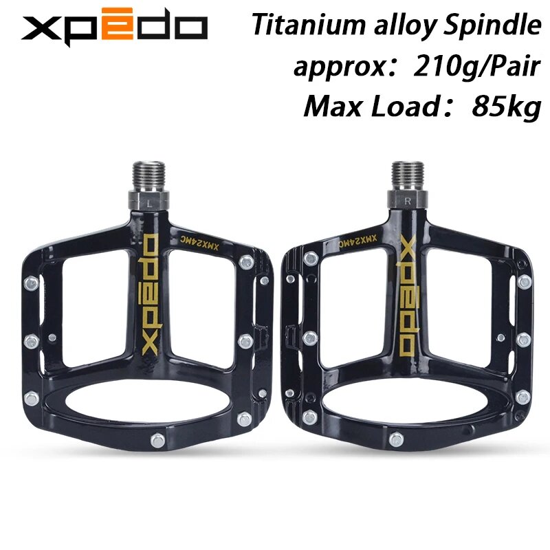 Велопедали Xpedo SPRY XMX24MC, TA Black, 210г