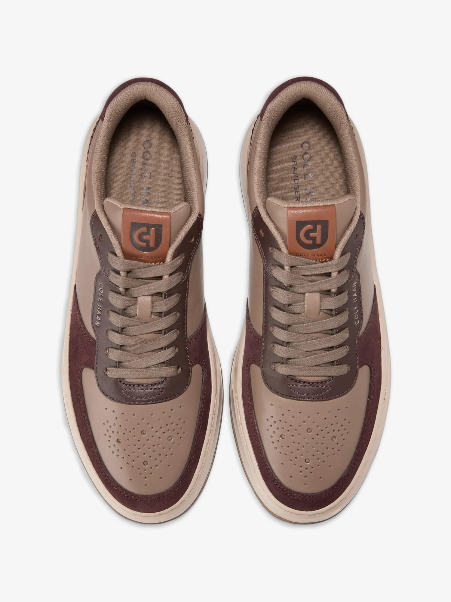 Кроссовки Cole Haan Grandpro Crossover, размер 44,5, коричневый/серый/оранжевый — фото 1
