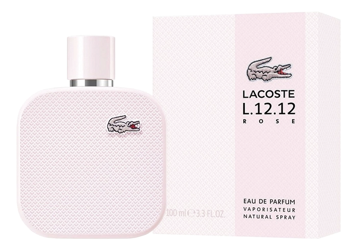 Женский парфюм Лакост Эль 12 12 Розе 100 мл - Lacoste L 12 12 Rose розовый