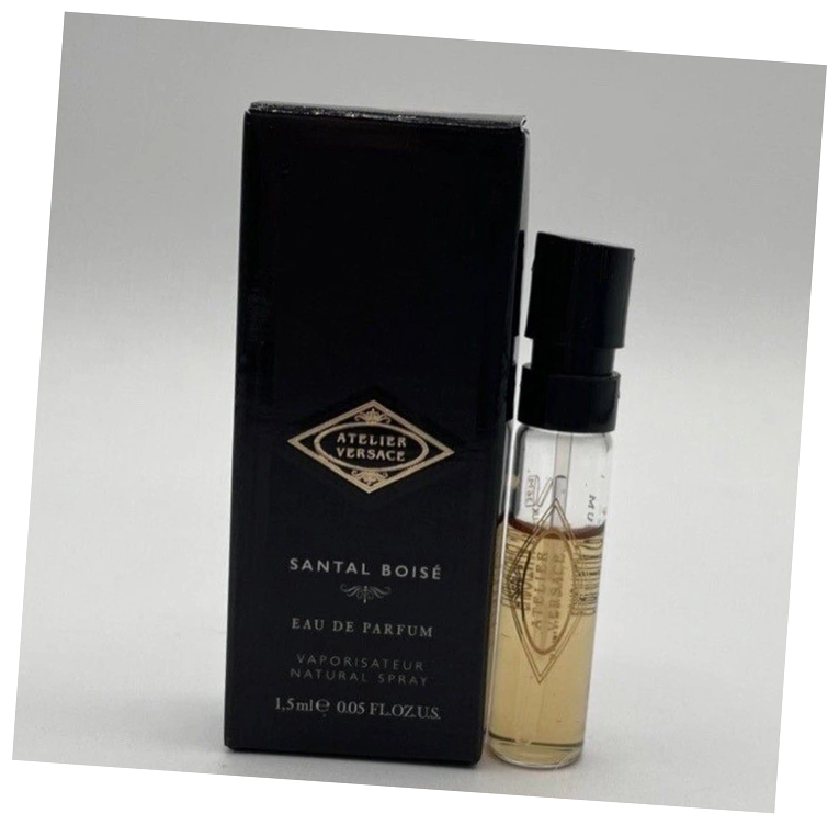 Пробник духов Versace Santal Boise 1.5 мл для женщин и мужчин - Сантал Бойсе сандаловая парфюмерная вода
