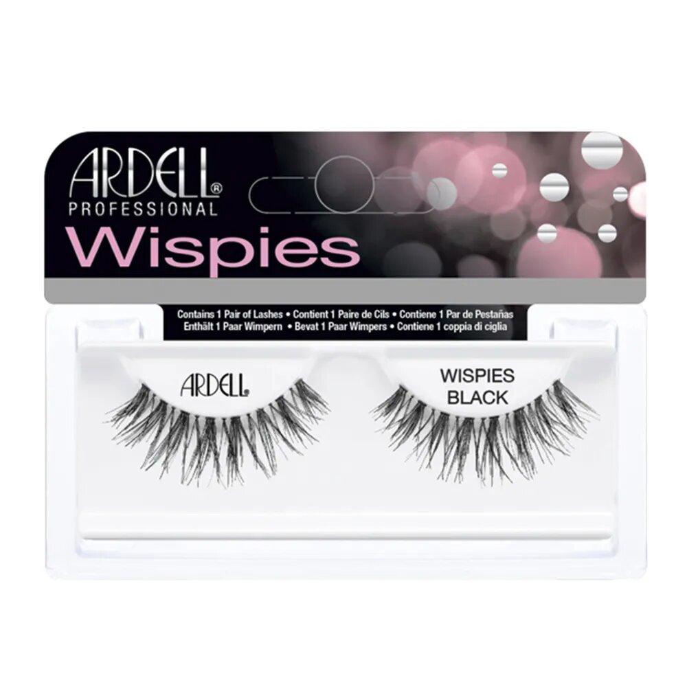 Накладные ресницы эффект распахнутых глаз WISPIES