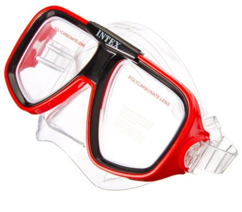 Маска для подводного плавания Intex REEF RIDER 8+ лет