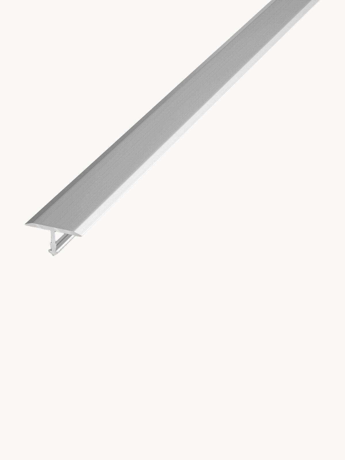 Профиль стыковочный Лука, алюминиевый, Т-образный, 2700х20 мм, серебристый