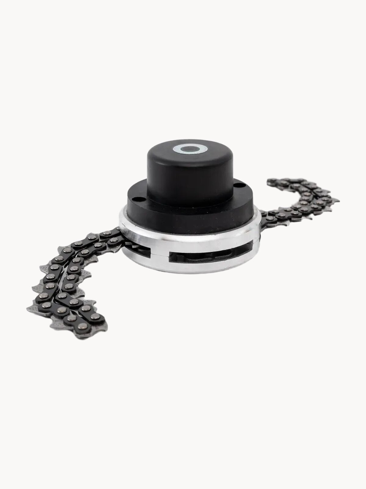 Катушка для триммера с цепью бензопилы с резьбой