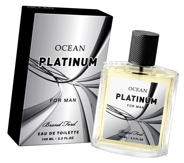 Туалетная вода мужская Delta Parfum Ocean Platinum 100 мл - Дельта парфюм Океан Платинум