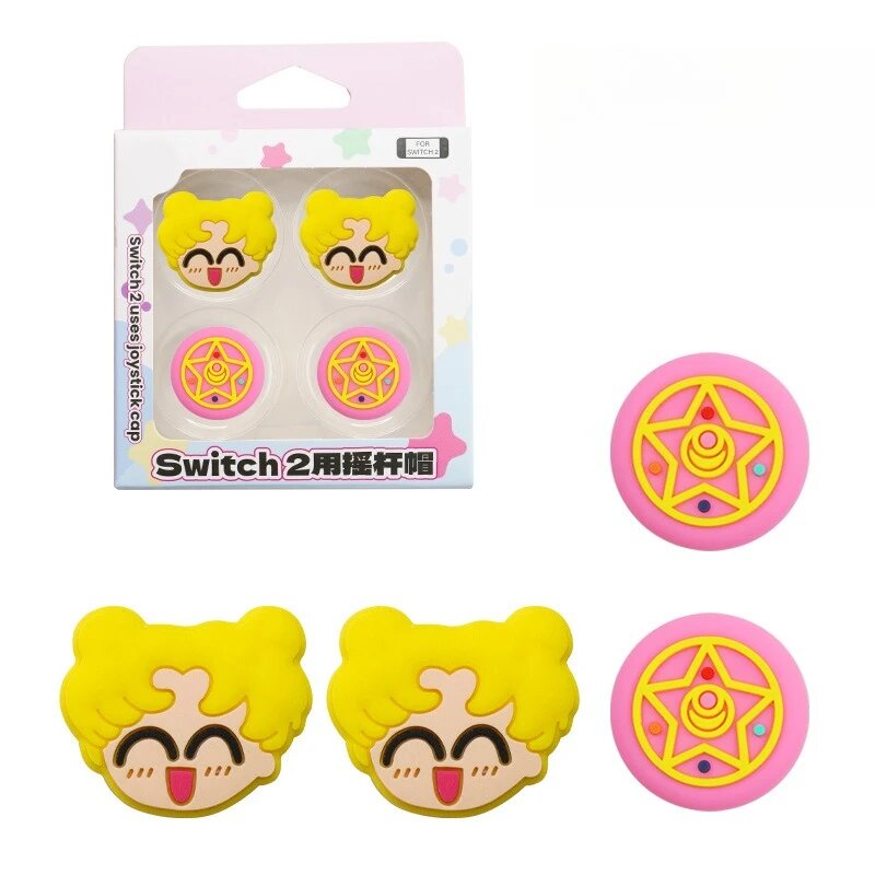 Силиконовые колпачки для стикеров Sailor Moon Bandai 2