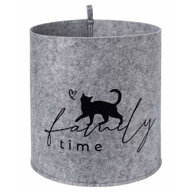 Корзина для хранения eva HOME Кот 300х300х300мм 18л