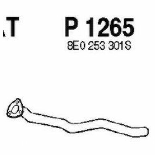 Труба выхлопного газа Fenno Steel p1265 для Audi A4