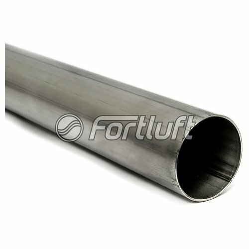 60N1M труба прямая нержавейка 60ММ 1 метр FortLuft 60n1m