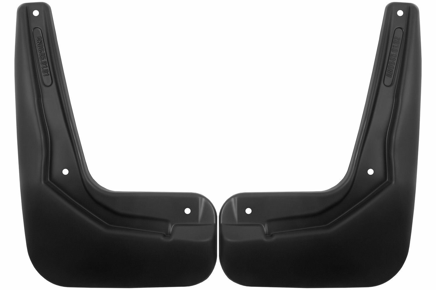 Брызговики передние 2 шт для Джили Кулрей REIN. AN0645. F13 REIN