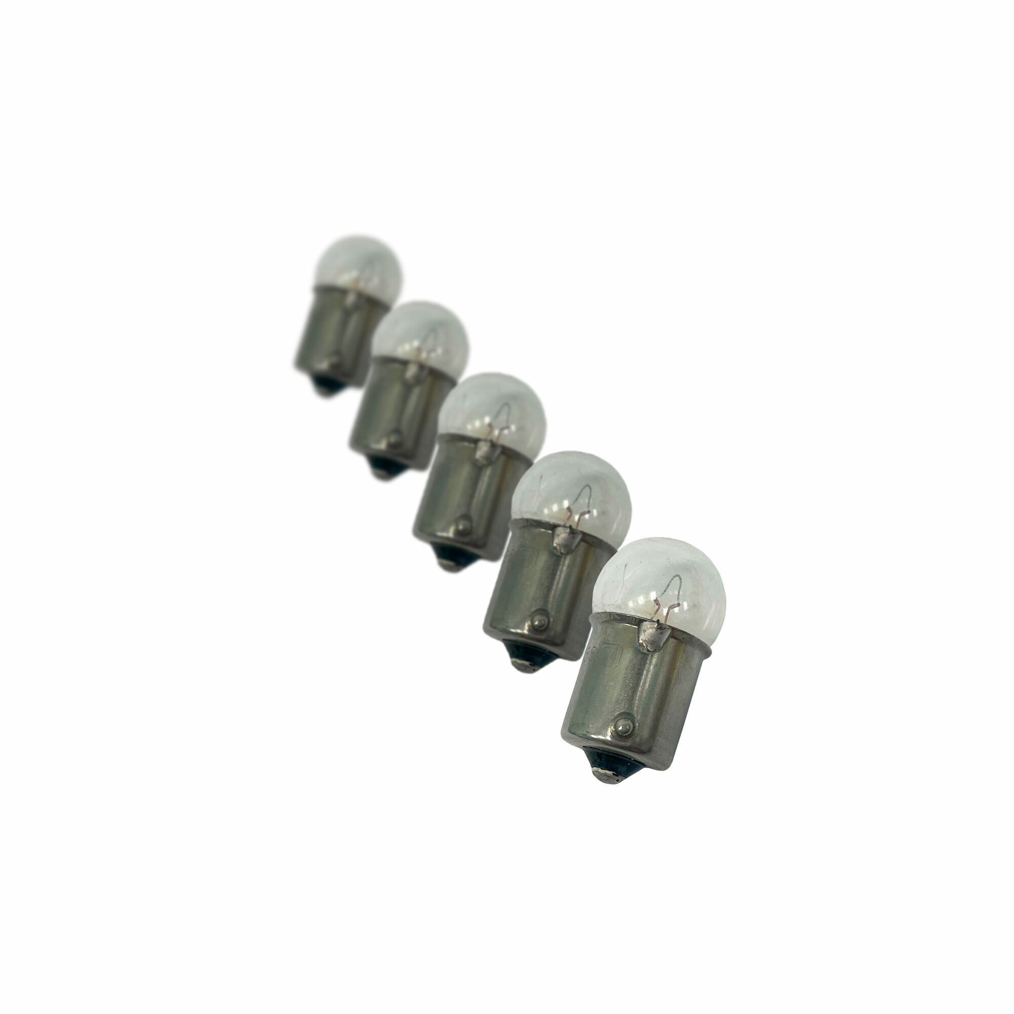 Автомобильная лампа накаливания А-12-5 12V 5W BA15S, комплект из 5 шт