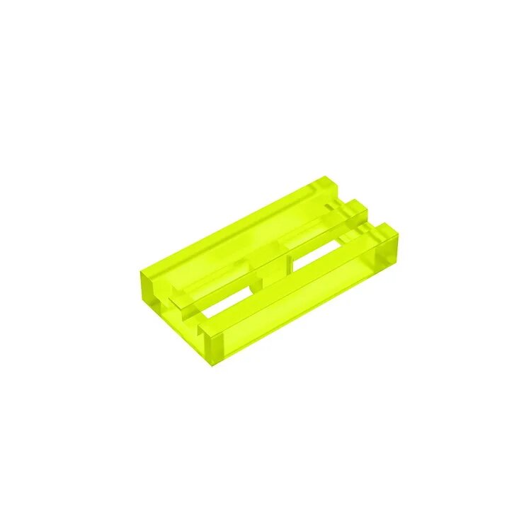 LEGO 1X2 детали крышки люка, Цвет: 141, 10 шт